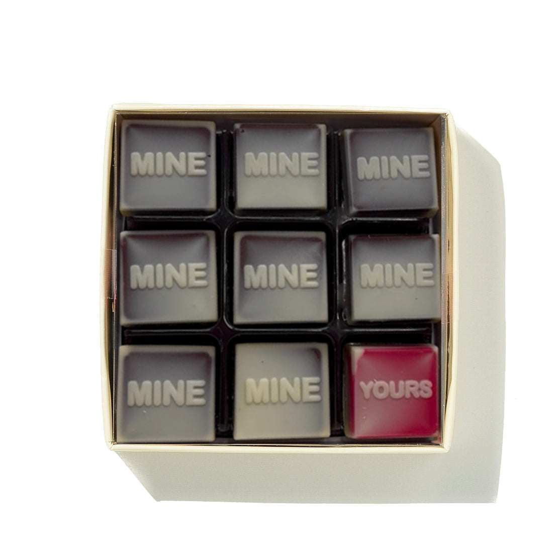 Mine, Mine, Mine, Yours Chocolate Box – Choc on Choc